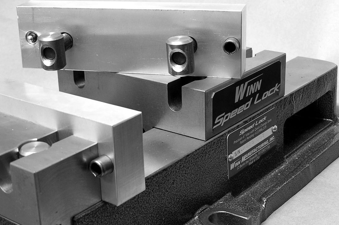 7" Precision aluminum vise jaws with round nuts to be used with the ...